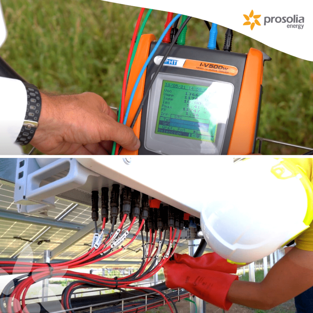 Prosolia Energy O&M team performs operation and maintenance tasks that ...